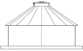 Roof Structures - Steel Core Tank